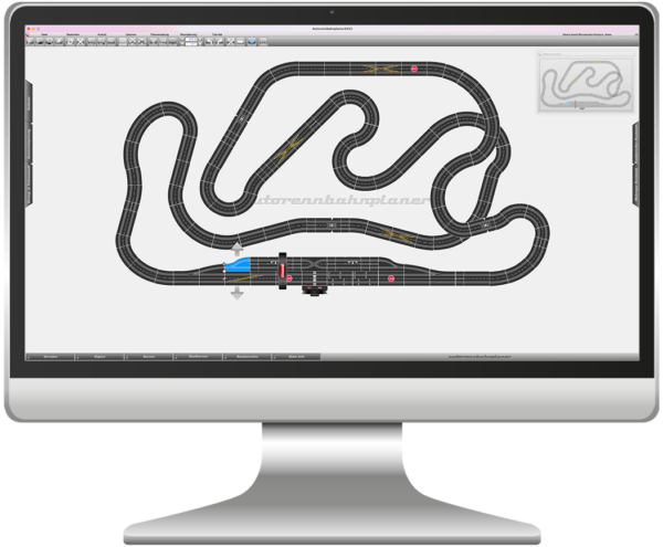 Carrera track planner digital incl. new Carrera tracks