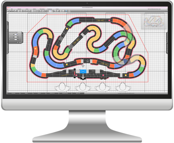 Carrera track planner digital incl. new Carrera tracks